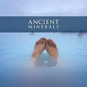 Ancient Minerals Magnesium Bath Flakes - Bathing Alternative to Epsom Salt - Soak in Natural Salts - High-Absorption Efficiency for Relaxation, Wellness & Muscle Relief - 8 lbs