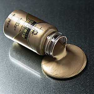 FolkArt Gold Assorted Easy to Apply DIY Crafts, Art Supplies with A Metallic Finish Treasure Paint 2 Fl Oz 59 Ml (Pack of 1)