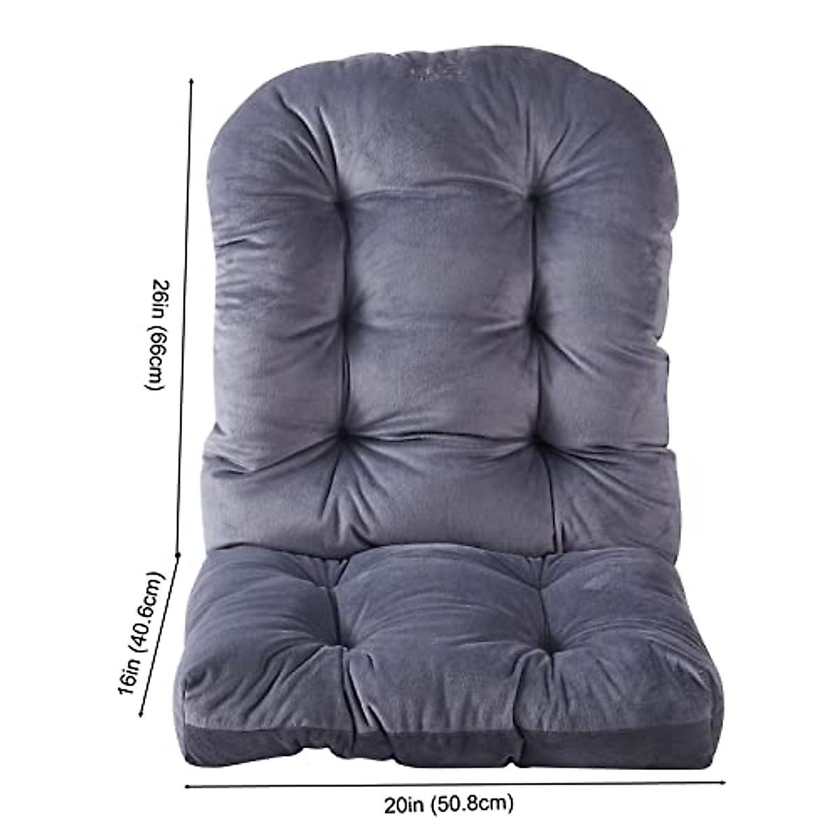 Big Hippo Adirondack Chair Cushion + Round Floor Cushion