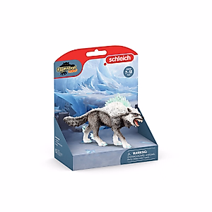 Schleich Eldrador, Eldrador Creatures, Action Figures for Boys and Girls 7-12 years old, Snow Wolf