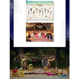 JYP TWICE - Summer Nights [C ver.] (2nd Special Album) CD+Photobook+Photocards+Folded Poster+Free Gift