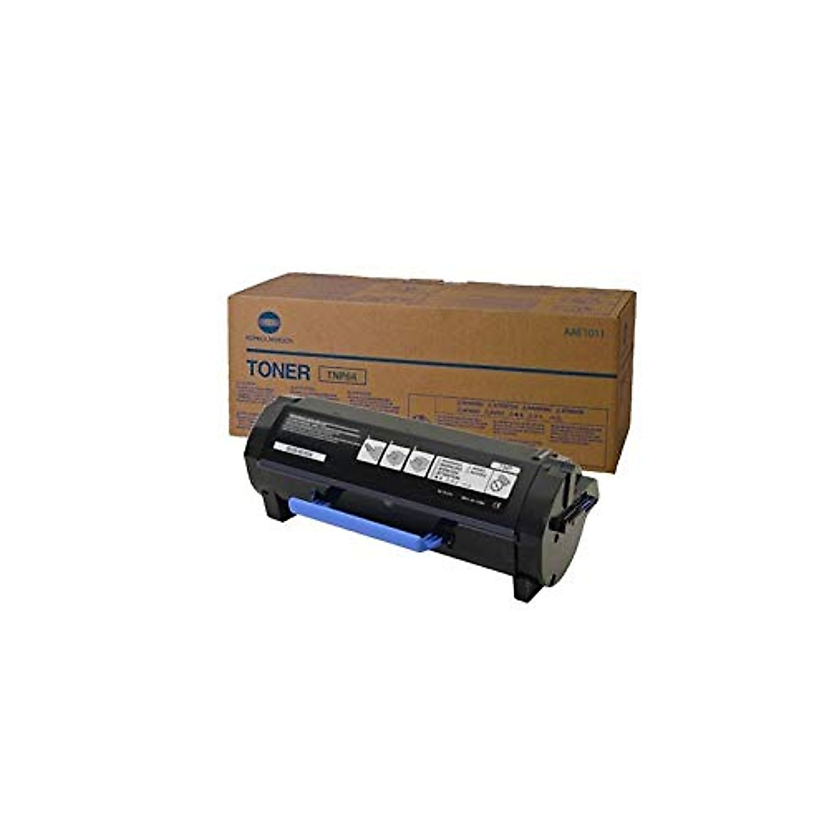 Genuine Konica Minolta AAE1011 Toner Cartridge, TNP64, 20000 Page-Yield, Black