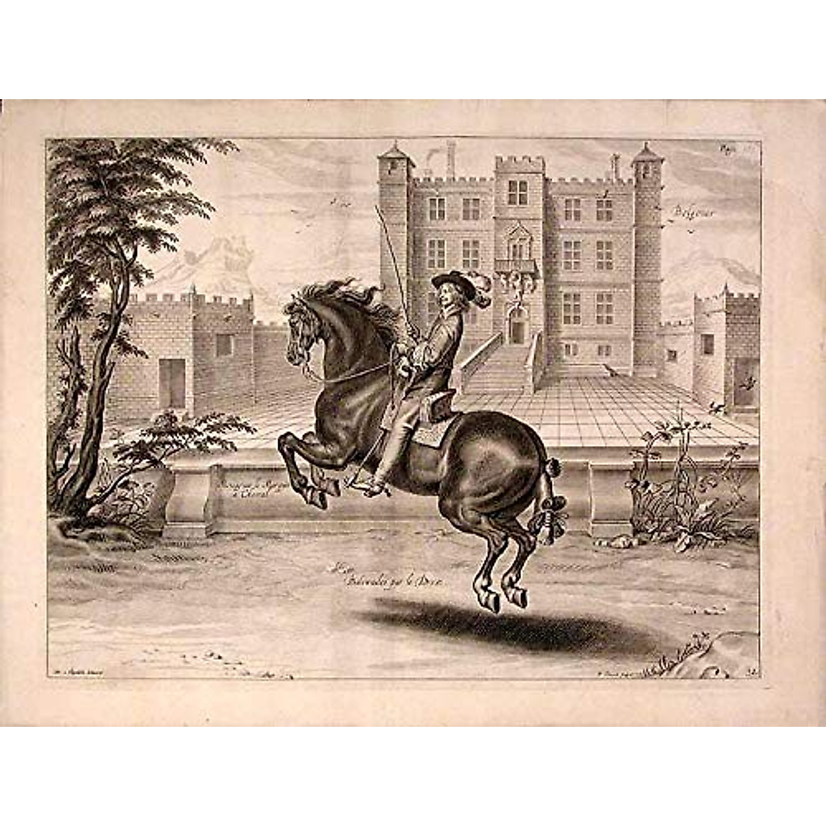 Bolsouer. Monseigneur le marquis α Cheval. Balottades par le Droite