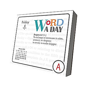 2023 Word a Day Day-at-a-Time Box Calendar