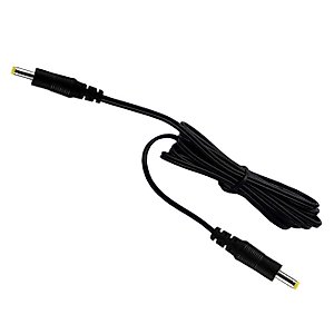 UpBright 6FT DC Extension Power Supply Cord Cable Compatible with Panasonic Palmcorder Camcorder K2GJYYC00001 K2GJ2DC00011 VDR-D105 VDR-D50P VDR-D100 VDR-D230 PV-DV51 PV-DV51D PVDV51 PVDV51D PV-DAC11A