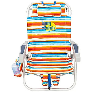 Tommy Bahama Backpack Beach Chair,Aluminum, (Sailfish and Palms)