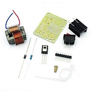 15KV High Frequency DC High Voltage Arc Ignition Generator Inverter Boost Up 18650 DIY Kit U Core Transformer Suite 3.7V