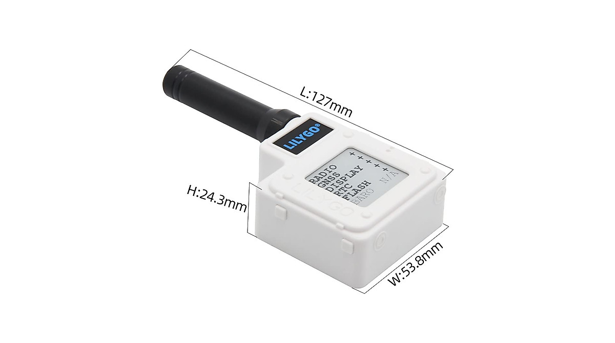 LILYGO T-Echo LoRa Module for Arduino - 915MHz