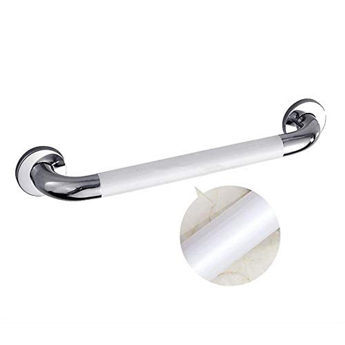 CRODY Bath Wall Attachment Handrails Grab Bar Rails Stainless Steel Bathroom Handrail, Wall-Mounted Towel Rack, Old Man Shower Toilet Safety Handle