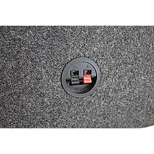 QPower Angled Style 6 x 9 Inch Car Audio Speaker Box Enclosures, 2 Speaker Boxes