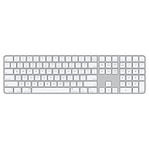 Apple Magic Keyboard with Touch ID and Numeric Keypad (for Mac Computers with Apple Silicon) - US English - Silver (Renewed)