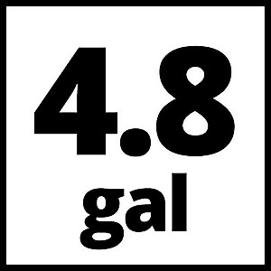 Einhell TC-VC 18/20 Li Stainless Steel Dry Tank, Tool Only (Battery + Charger Not Included)