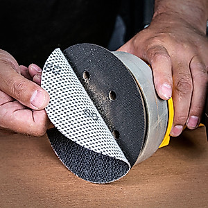 Trend Mesh 5 Inch Random Orbit 120 Grit Abrasive Sanding Disc, AB/125/120M, Pack of 5