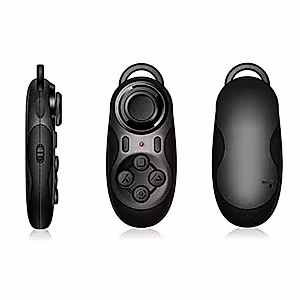 Bluetooth Remote Control Page Turner for iPhone Android Ipad Cell Phone，VR Game Camera Shutter Remote Control Handle