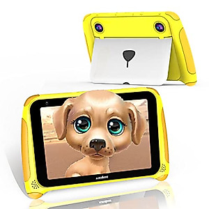 7 inch Android 11 Tablets, 2GB RAM+32GB ROM,Long Battery Life,1.5GHz Quad Core Processor,2 MP Dual Camera,Google Certified, WiFi Bluetooth 4.2 (Yellow)