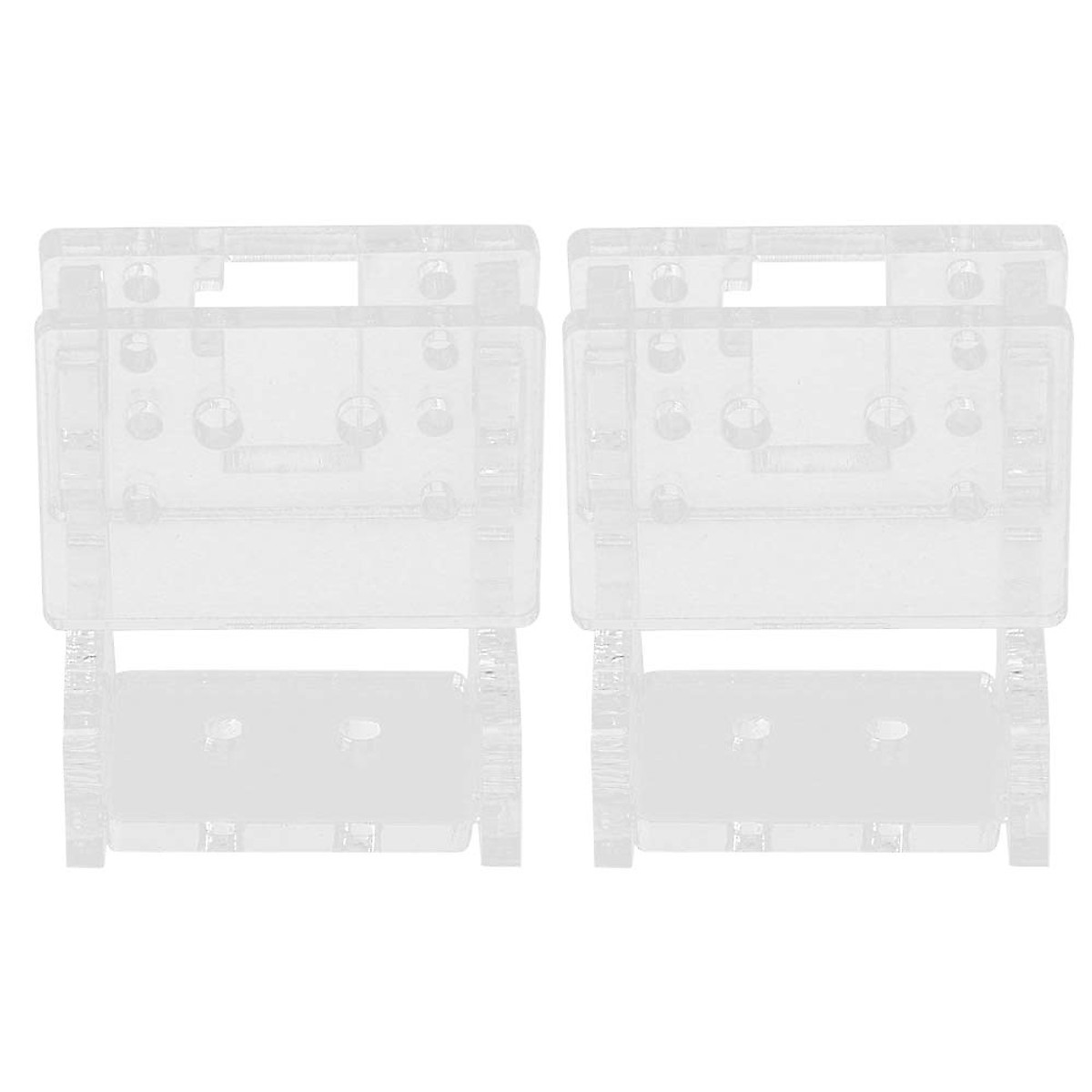 Acrylic Bracket for Raspberry Pi, Protective Case LCD Display Screen Holder Stand Cover for Raspberry Pi 8MP Camera(2pcs)