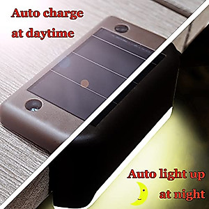 Lioclsx Solar Deck Lights Outdoor, 16 Pack Solar Fence Lights Waterproof Solar Led Lights for Stairs, Step, Garden, Yard, Flower Bed and Patio,Warm White