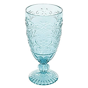 Yonune The Pioneer Woman Adeline 12 oz Goblet, Set of 4