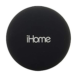 iHome Wireless Earbuds with Charging Case, Water Resistant Bluetooth Earphones with Microphone and Touch Control, Black