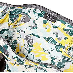 Kipling Satchel, Multicolour (Camo Map)