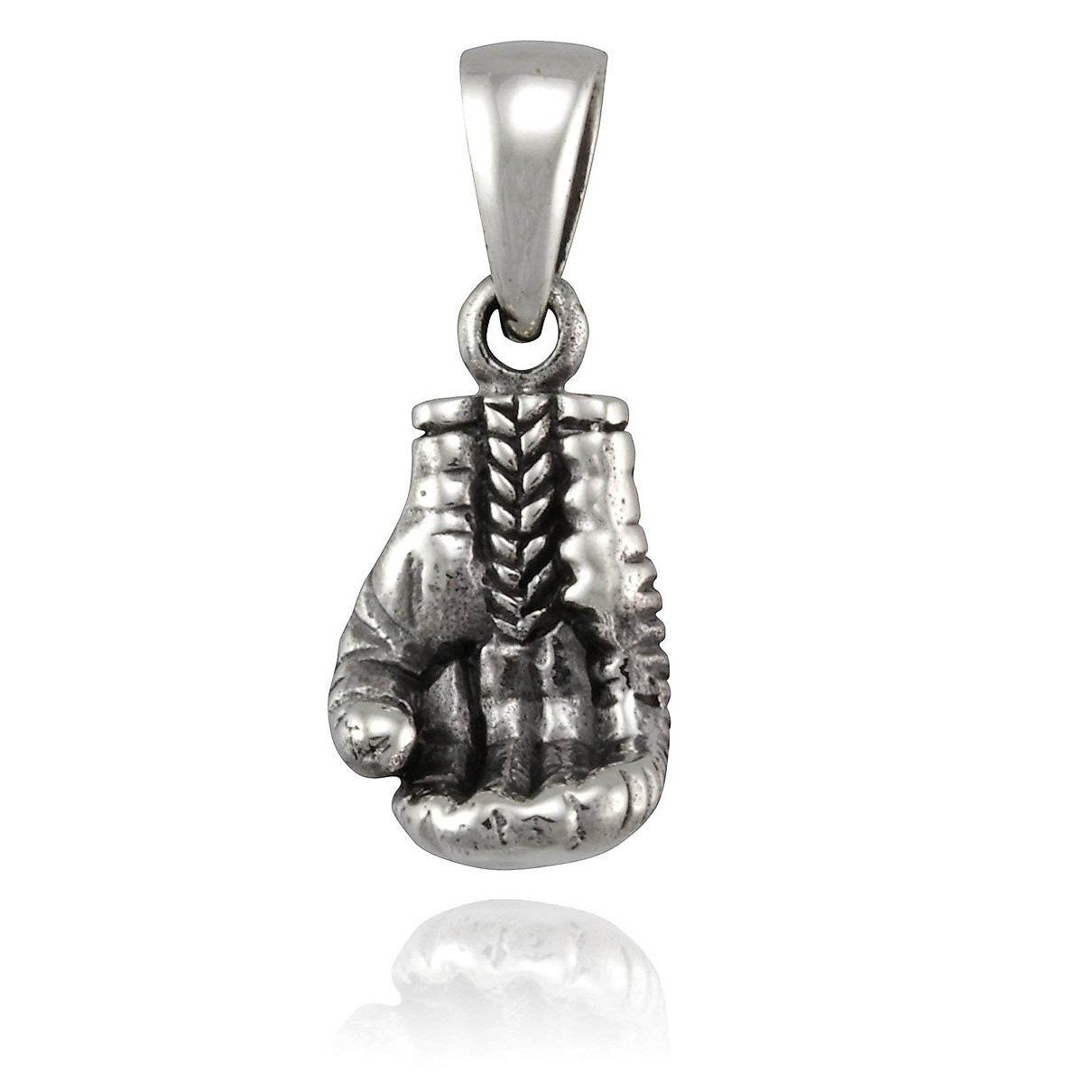 WithLoveSilver 925 Sterling Silver Thai Boxing Glove Pendant