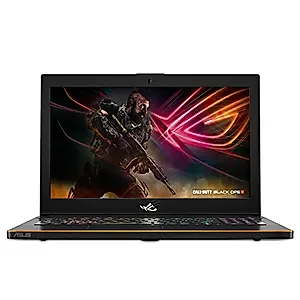 ASUS ROG Zephyrus M Ultra Slim Gaming Laptop, 15.6” Full HD 144Hz IPS-Type G-SYNC, GeForce GTX 1070, Intel Core i7-8750H Processor, 16GB DDR4, 256GB PCIe SSD + 1TB FireCuda, Windows 10 - GM501GS-XS74