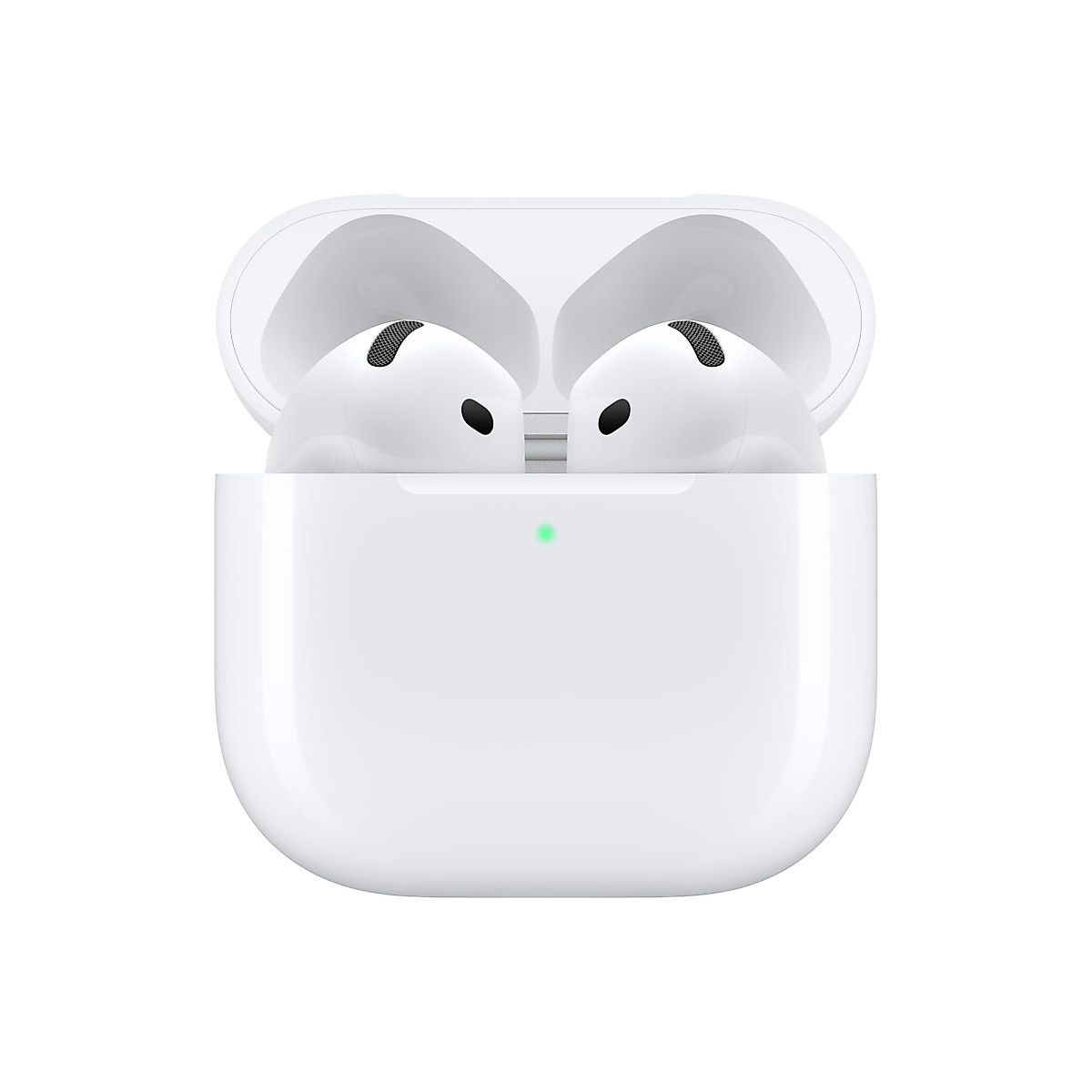 Apple AirPods 4 Wireless Earbuds, Bluetooth Headphones, with Active Noise Cancellation, Adaptive Audio, Transparency Mode, Personalized Spatial Audio, USB-C Charging Case, Wireless Charging, H2 Chip