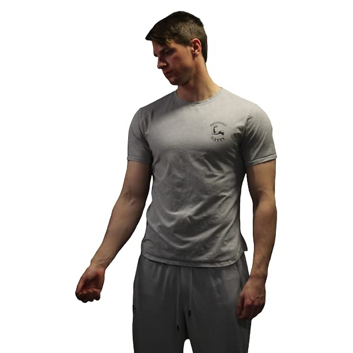 Obviously Natty Gym T-Shirt Grey