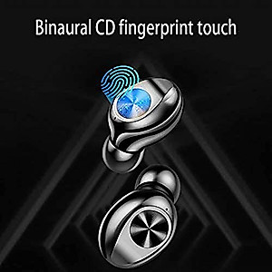 TBIIEXFL Headset Touch Function with Charging Box Stereo Headphones in-Ear Built-in Microphone Headphones Sports Subwoofer
