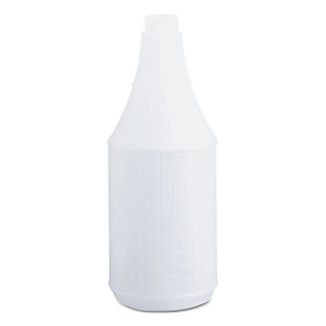 Boardwalk BWK00024 24 oz. Embossed Spray Bottle - Clear (24/Carton)