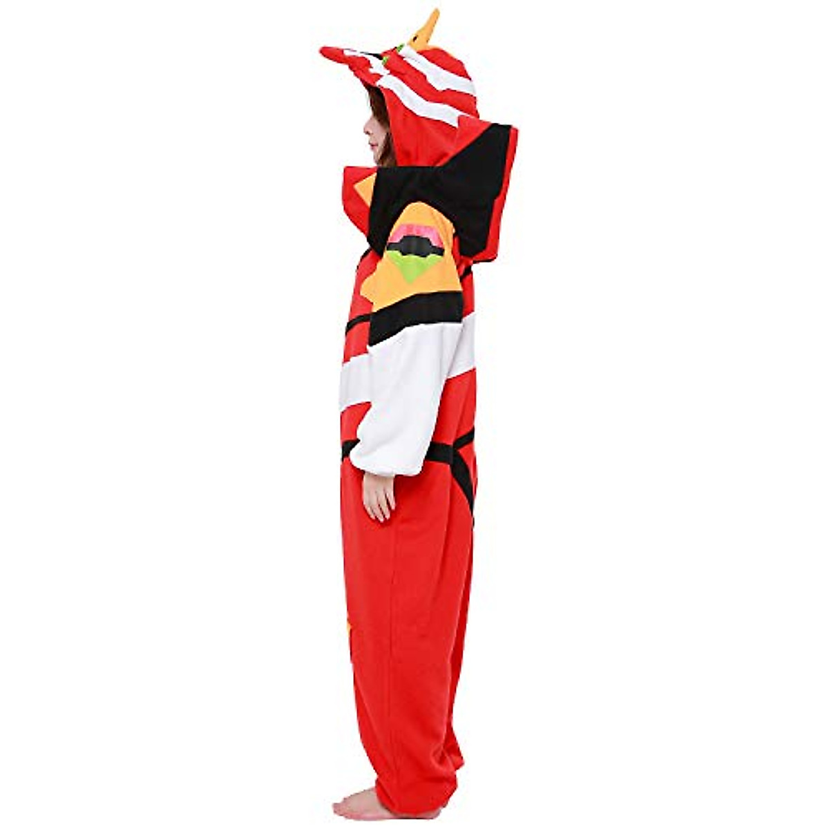 SAZAC Kigurumi - Evangelion Unit-02 - Eva-02 - Onesie Jumpsuit Halloween Costume - Adult