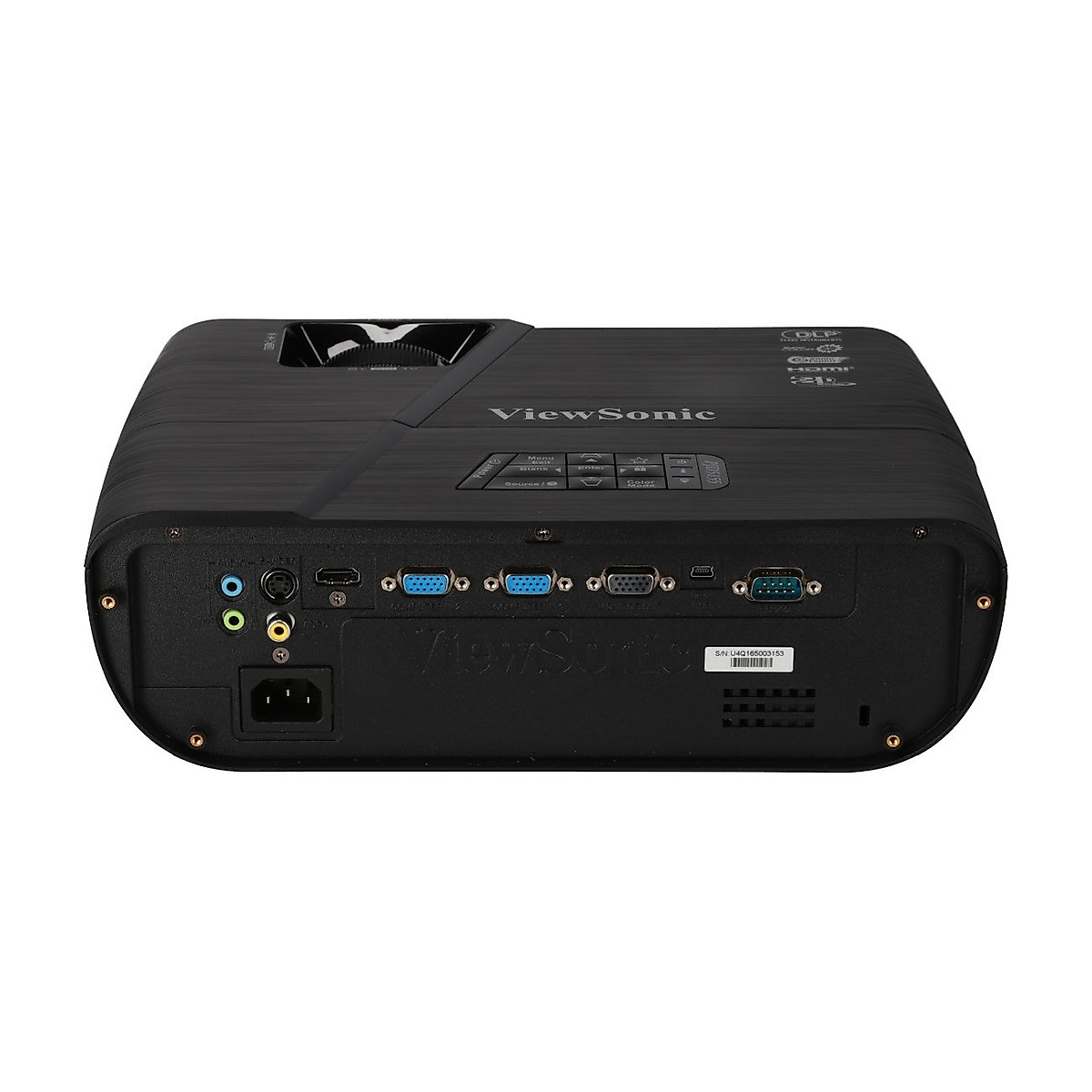 ViewSonic PJD5155 3300 Lumens SVGA DLP Projector with HDMI