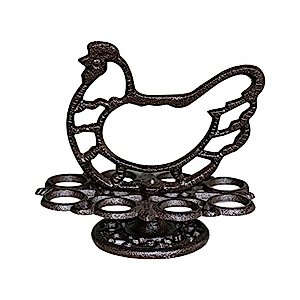 PASNMKvn Holder Dispenser Storage Rack Metal Storage Holder Display Rack for Kitchen Countertop 12 Eggs Holding Capacity