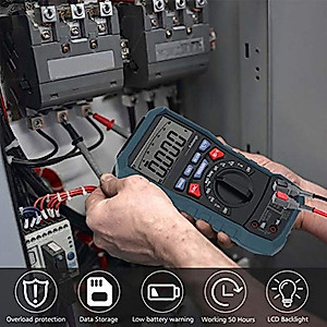 Meosao Multimeter Digital multimeter USB Interface and PC Software, CD Data Output AC/DC Voltage Tester