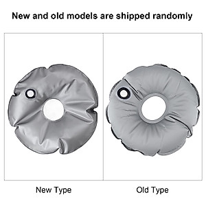 Mumusuki Umbrella Flag Base Weight Bag Filled with Water or Sand Beach Sea Portable Foldable Round Outdoor