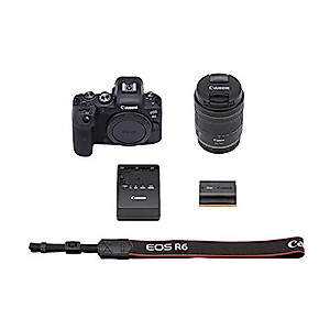 Canon EOS R6 Full-Frame Mirrorless Camera + RF24-105mm F4-7.1 is STM Lens Kit (Renewed)