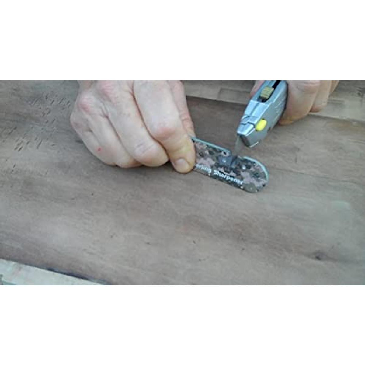 Sterling Sharpener SS Knife Sharpener, 3" x 1" x 0.5", Digital Camo