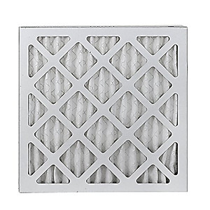Filterbuy 10x10x1 Air Filter MERV 8 Dust Defense (4-Pack), Pleated HVAC AC Furnace Air Filters Replacement (Actual Size: 9.50 x 9.50 x 0.75 Inches)