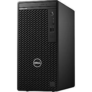 Dell OptiPlex 3000 3090 Desktop Computer - Intel Core i5 10th Gen i5-10505 Hexa-core (6 Core) 3.20 GHz - 8 GB RAM DDR4 SDRAM - 1 TB HDD - Tower - Black