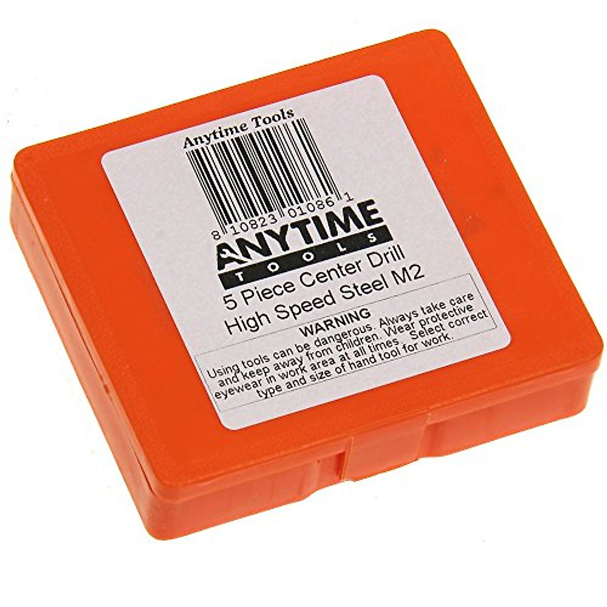 Anytime Tools 5 Center Drill Countersink Lathe Bit Mill Tooling Set