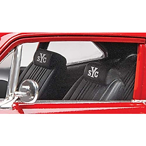 Revell 85-4423 '69 Chevy Nova Yenko Model Car Kit 1:25 Scale 111-Piece Skill Level 5 Plastic Model Building Kit, Red