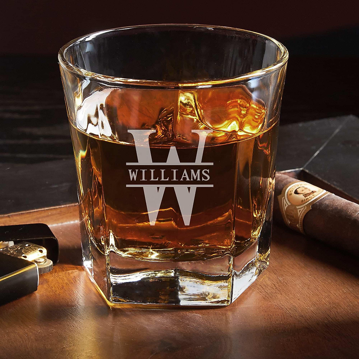 Scales of Justice Personalized Whiskey Gifts for Lawyers (Custom Product)