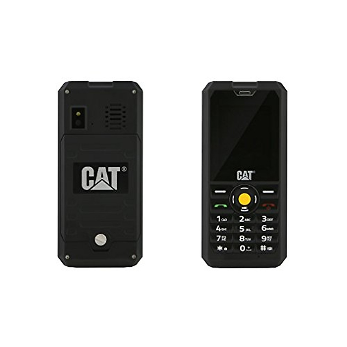 Caterpillar CAT B30 Dual SIM IP67 (GSM Only, No CDMA) Factory Unlocked 3G Cell Phone (Black) - UK/EU Version