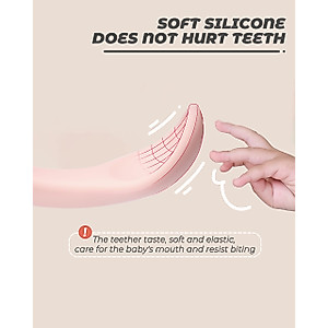 6 Pcs Silicone Baby Spoons and Baby Forks, Chewable Baby Utensils for Self-Feeding, Silicone Baby Utensils, Kids Utensils for Over 6 Months Babies