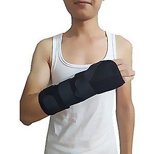 Rousu Medi Forearm and Wrist Support Splint Brace Forearm Immobilizer Brace (Left hand)