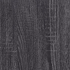 Convenience Concepts Oxford Deluxe 2 Drawer TV Stand with Shelves for TVs up to 55 Inches, Weathered Gray