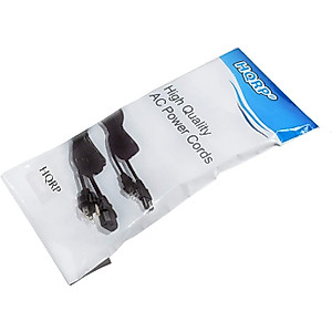 HQRP AC Power Cord Compatible with Bose Cinemate Series II Digital Theater Speaker System, CineMate 1SR Mains Cable, Black