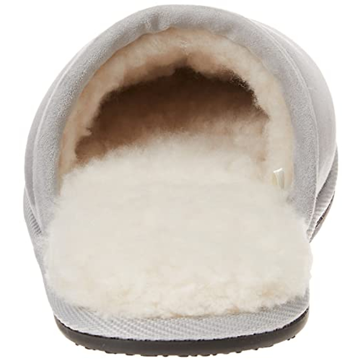Amazon Essentials Women's Cozy Slipper, Grey, 9