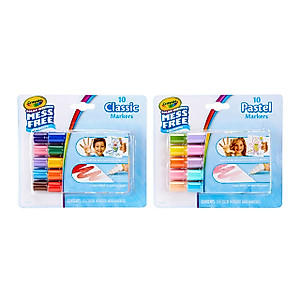 Crayola Color Wonder Mess Free Coloring Kit, 80pc, Toddler Toys, Gift for Boys and Girls