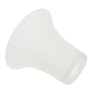 DOITOOL Chic Lampshade Glass Light Cover Easy Assembly for Bedroom Living Room Ceiling Lamp